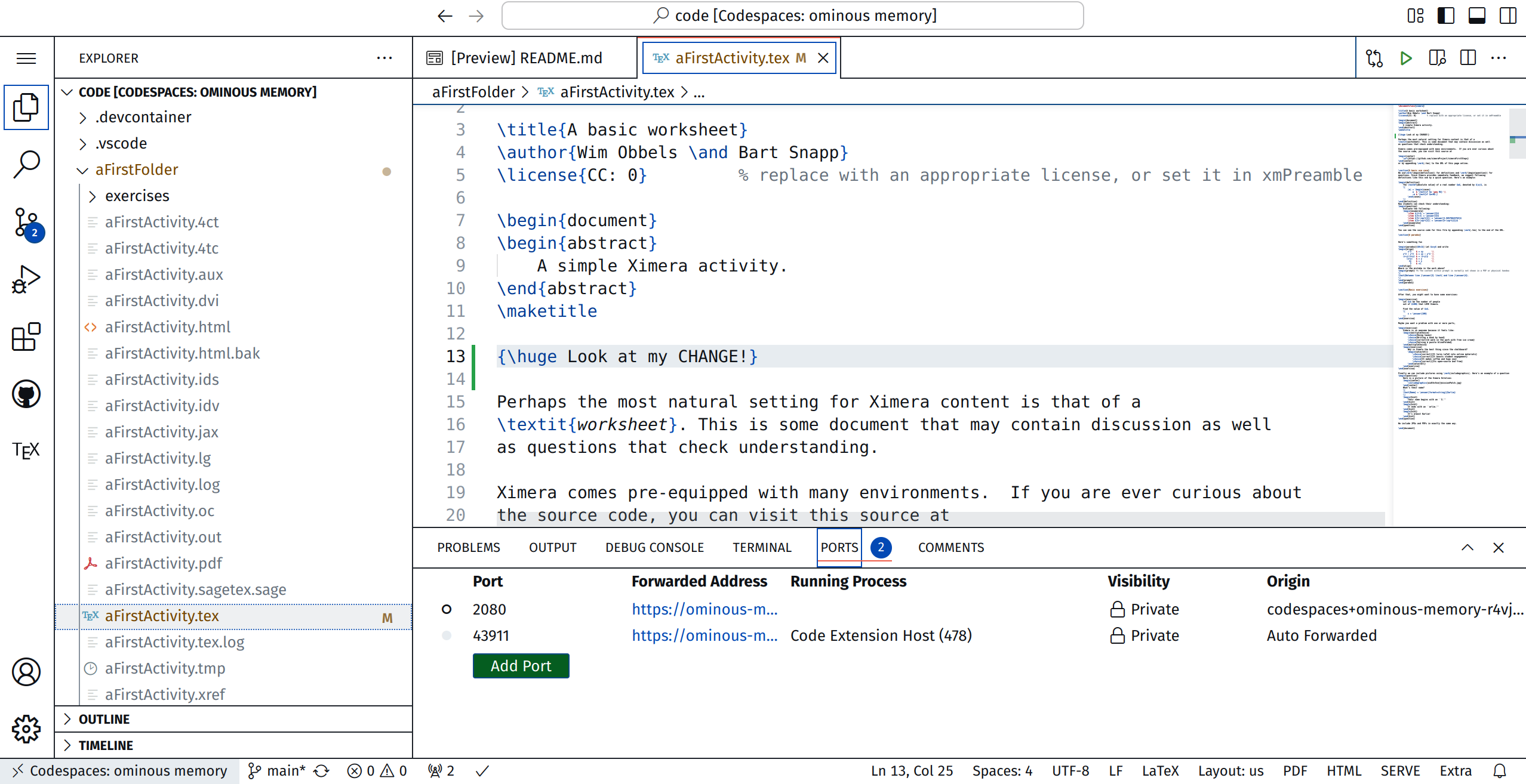 Working with git - Ximera